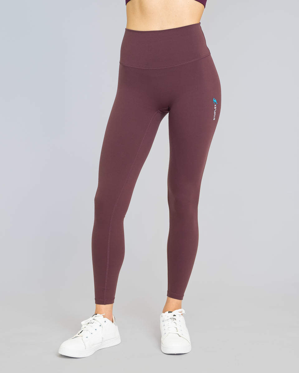 Yoga Legging - Dark Scarlet – GYMFLEX Mauritius
