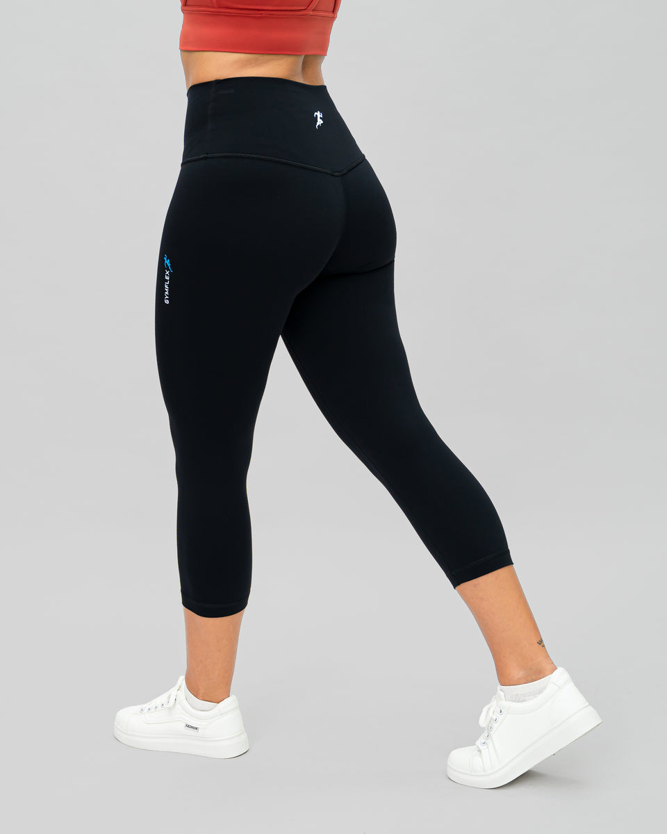 MidRise Leggings - Black – GYMFLEX Mauritius